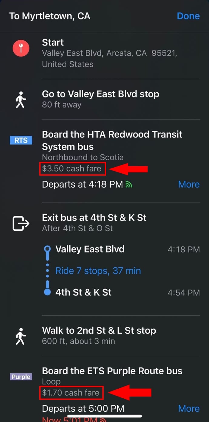 GTFS-Fares: Giving Passengers Complete Information
