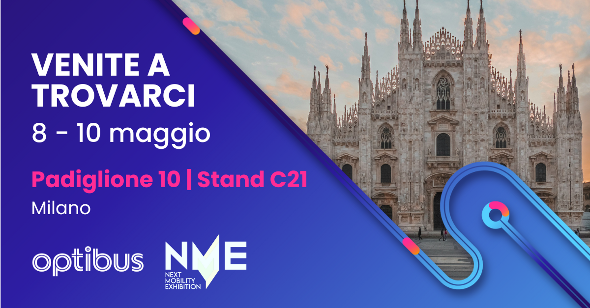 Scoprite Optibus a NME: Verso le emissioni zero nel trasporto pubblico