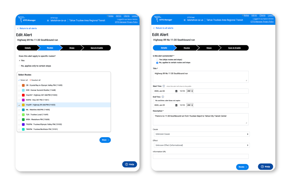 Service Alerts Build Passenger Trust