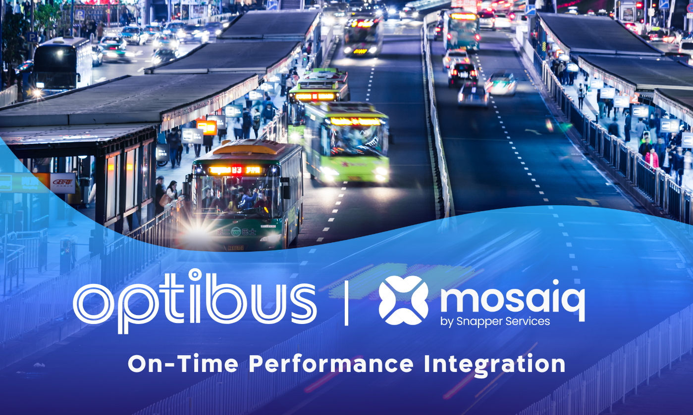 Optibus and Snapper Services Launch Integration to Improve On-Time ...